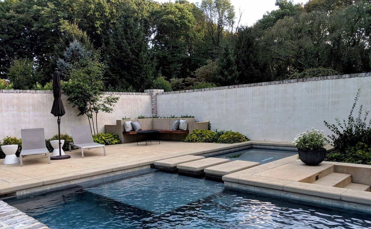 Pool And Spa Hardscape Installation And Design – Hanselman Landscape ...